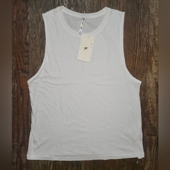 Fabletics | Tops | Fabletics White Tank Top | Poshmark